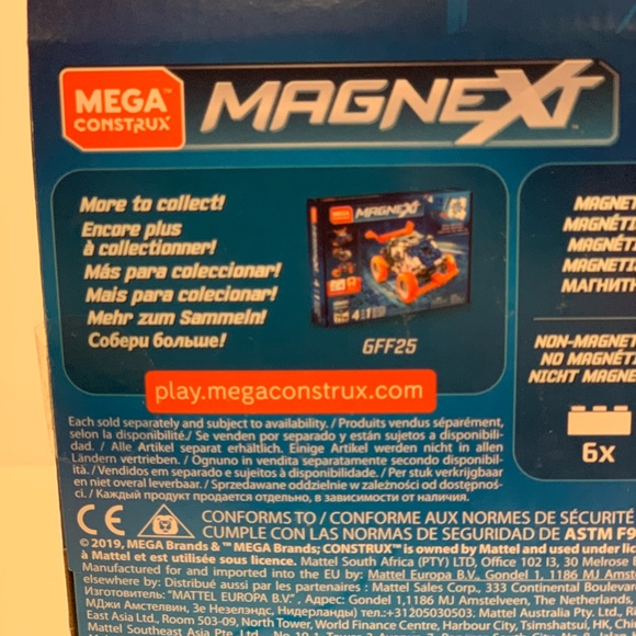 Mega Construx | Toys | Mega Construx Magnext Mag Box Construction Set ...